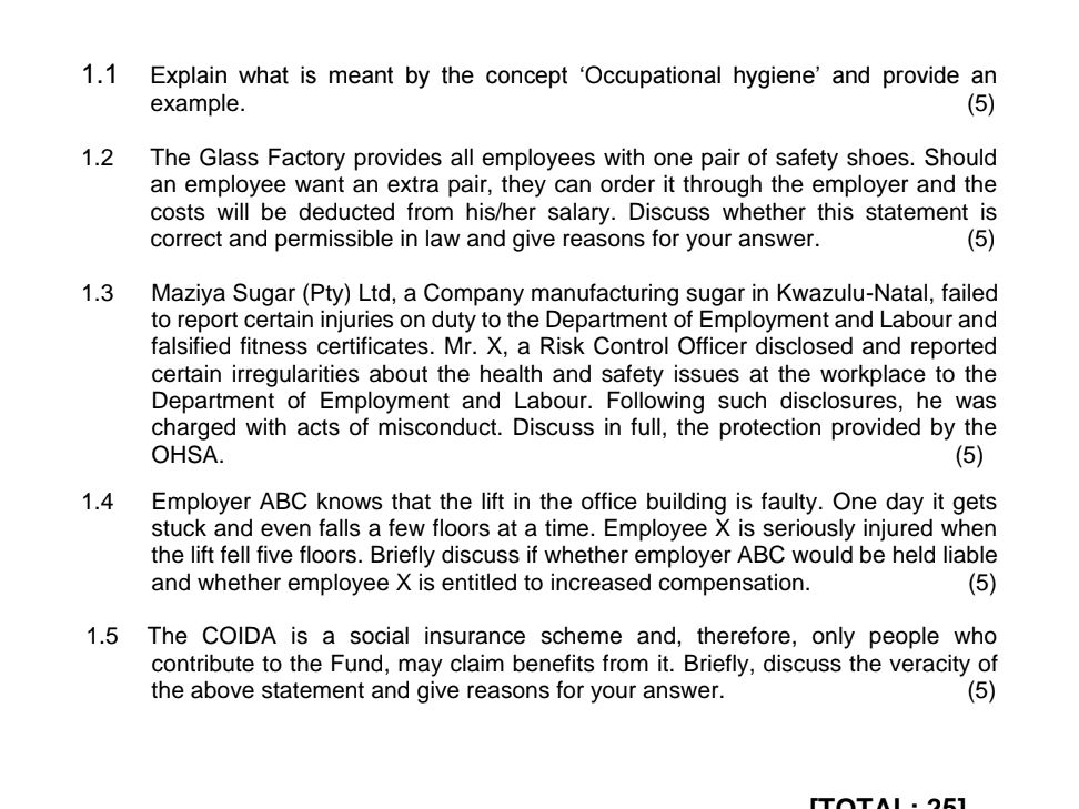 1.1 Explain what is meant by the concept | StudyX