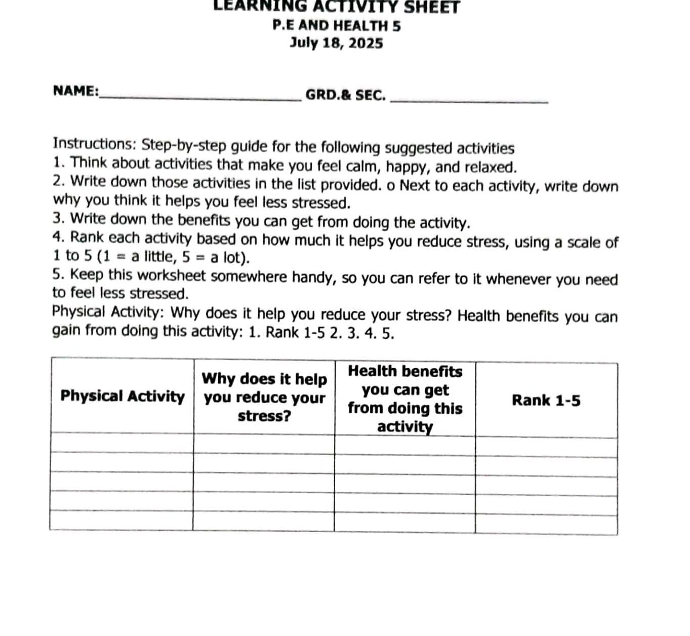 Instructions: Step-by-step guide for the | StudyX