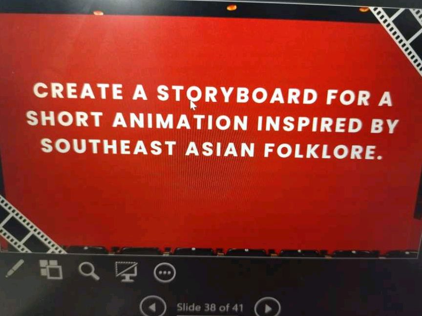 CREATE A STORYBOARD FOR A SHORT ANIMATION