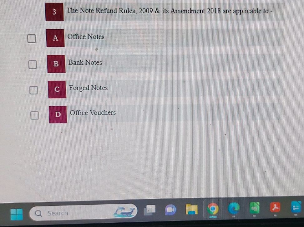 3 The Note Refund Rules, 2009 its | StudyX