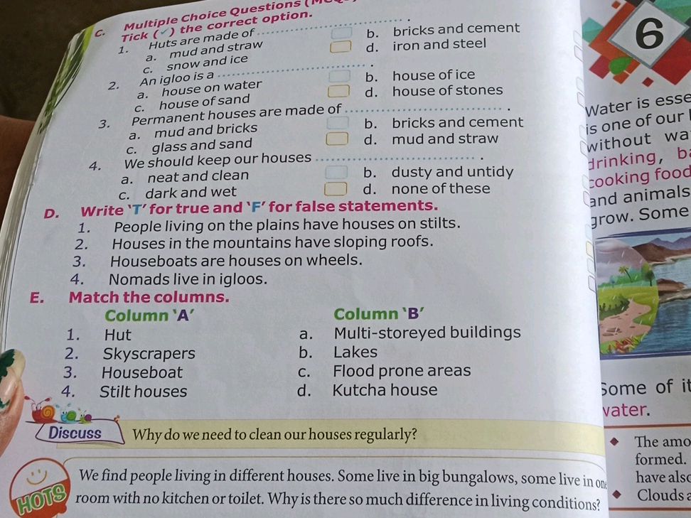 C. Multiple Choice Questions (MCQ) Tick ( ) | StudyX