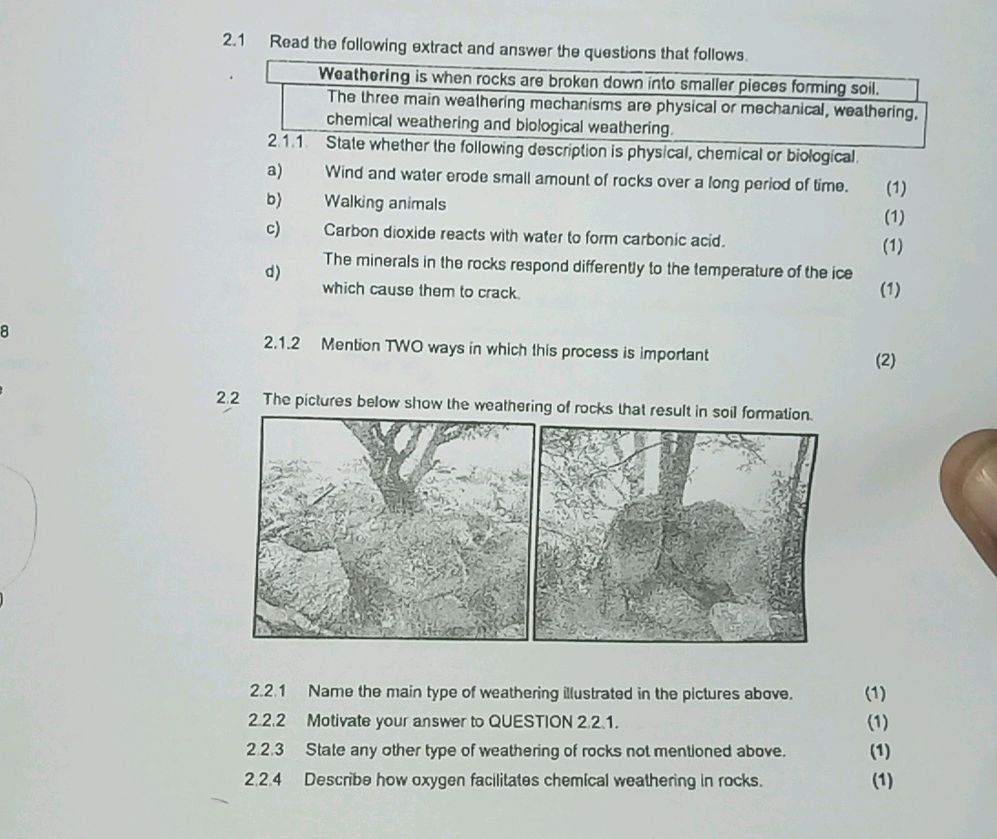 2.1 Read the following extract and answer | StudyX