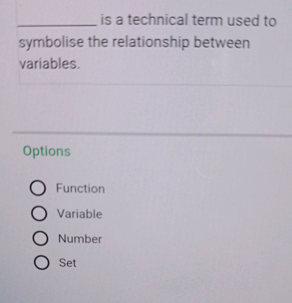 is a technical term used to symbolise | StudyX