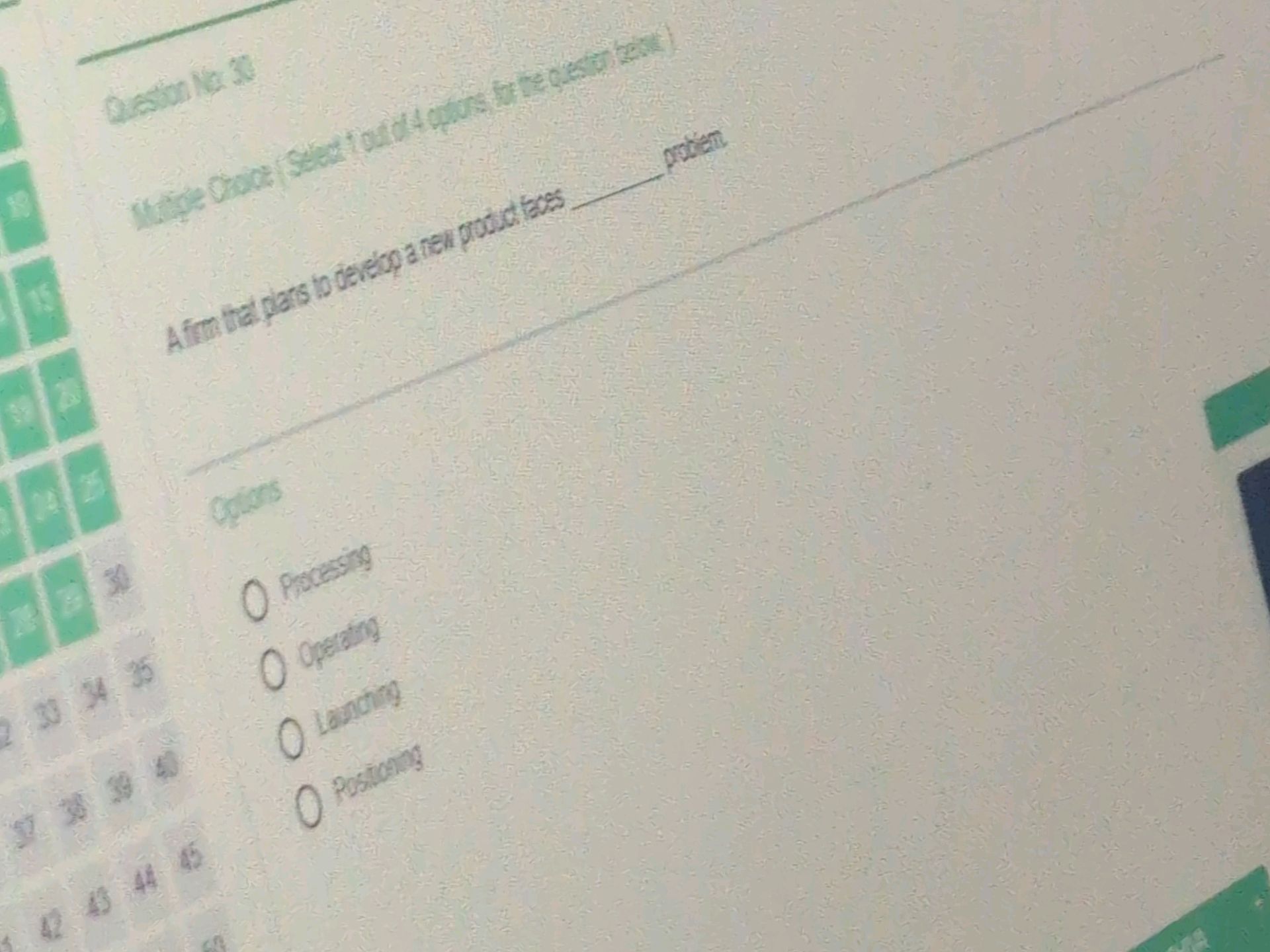 Question No. 30 Multiple Choice (Select 1 | StudyX