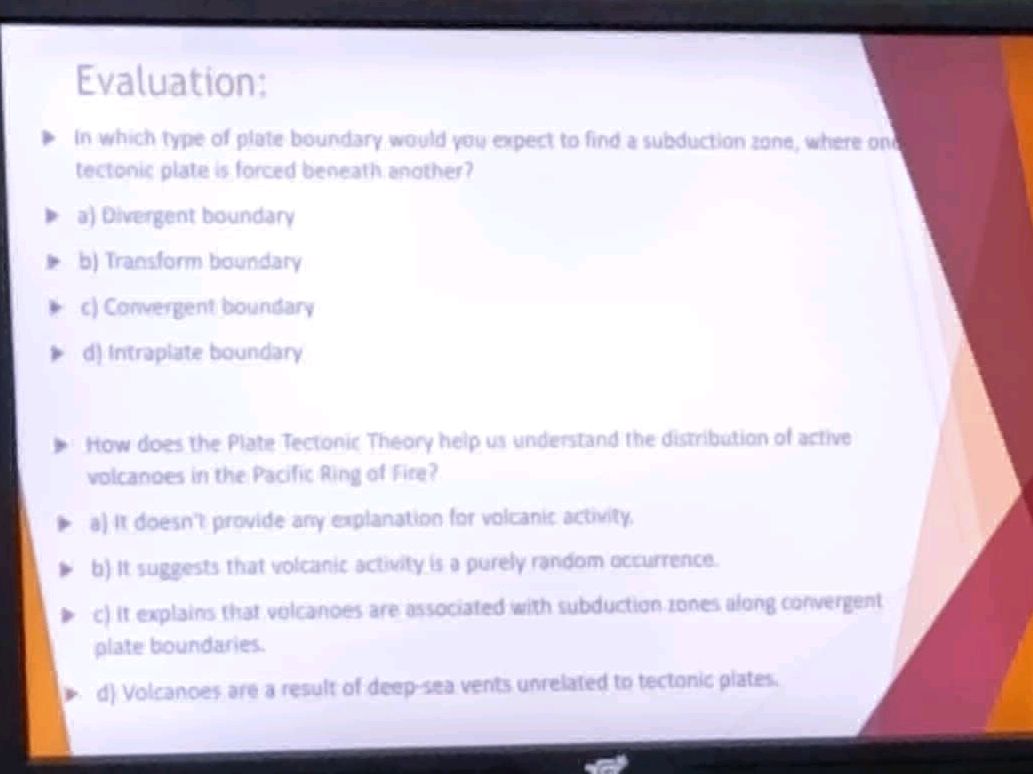 In which type of plate boundary would you | StudyX