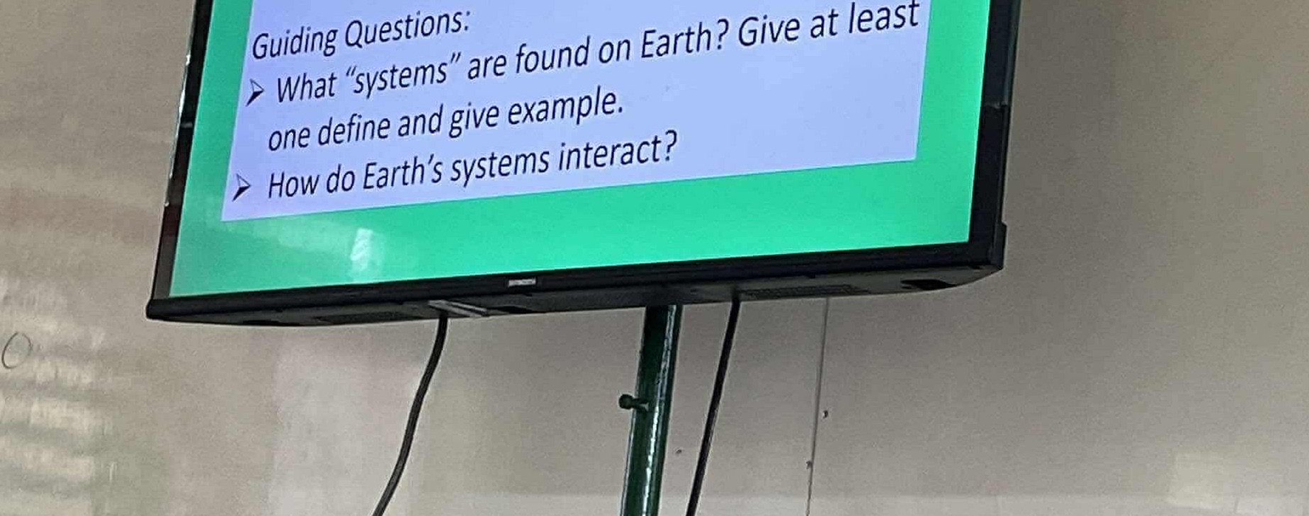 Guiding Questions: > What "systems" are | StudyX
