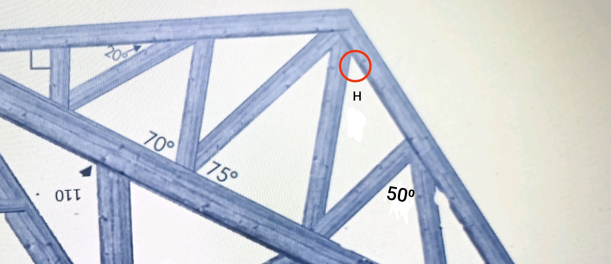 The image shows a structural diagram with | StudyX
