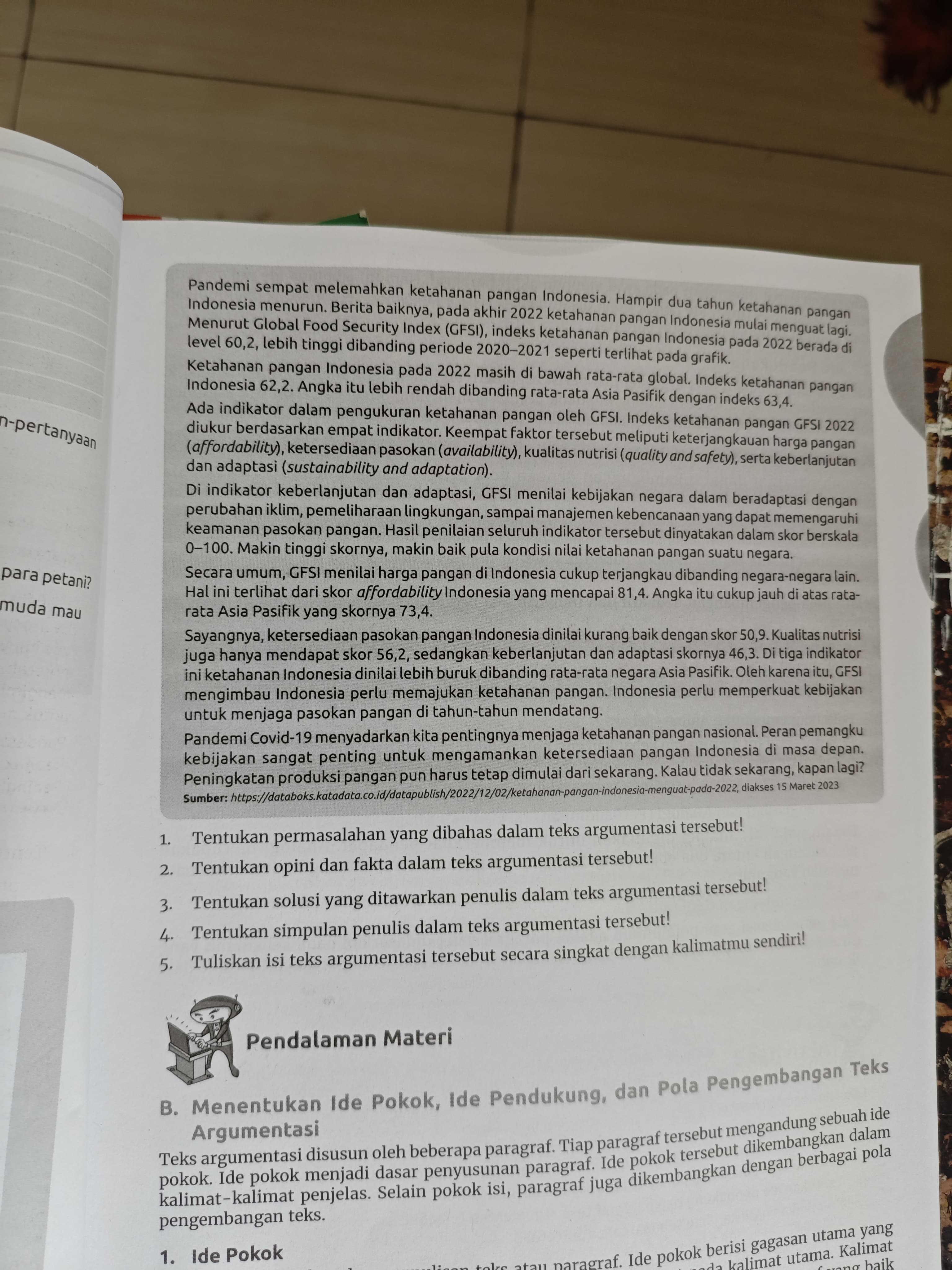 1. Tentukan permasalahan yang dibahas dalam | StudyX