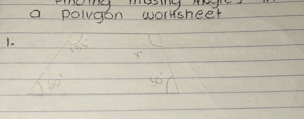 Polygon Worksheet | StudyX