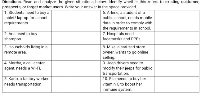 Directions: Read and analyze the given | StudyX