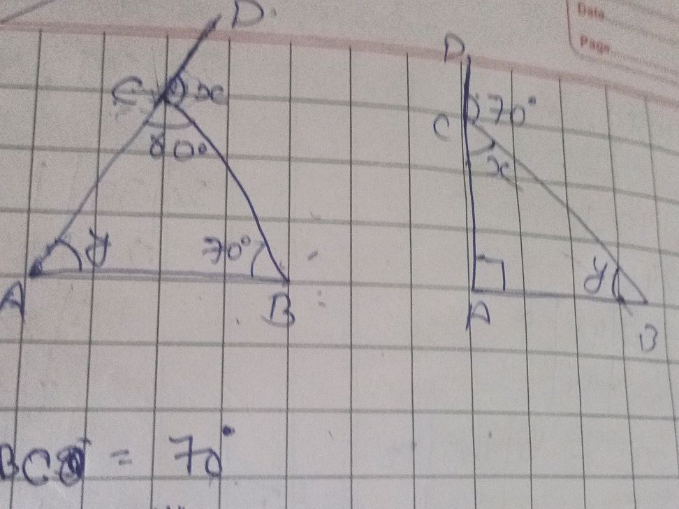 The image contains two geometric diagrams | StudyX