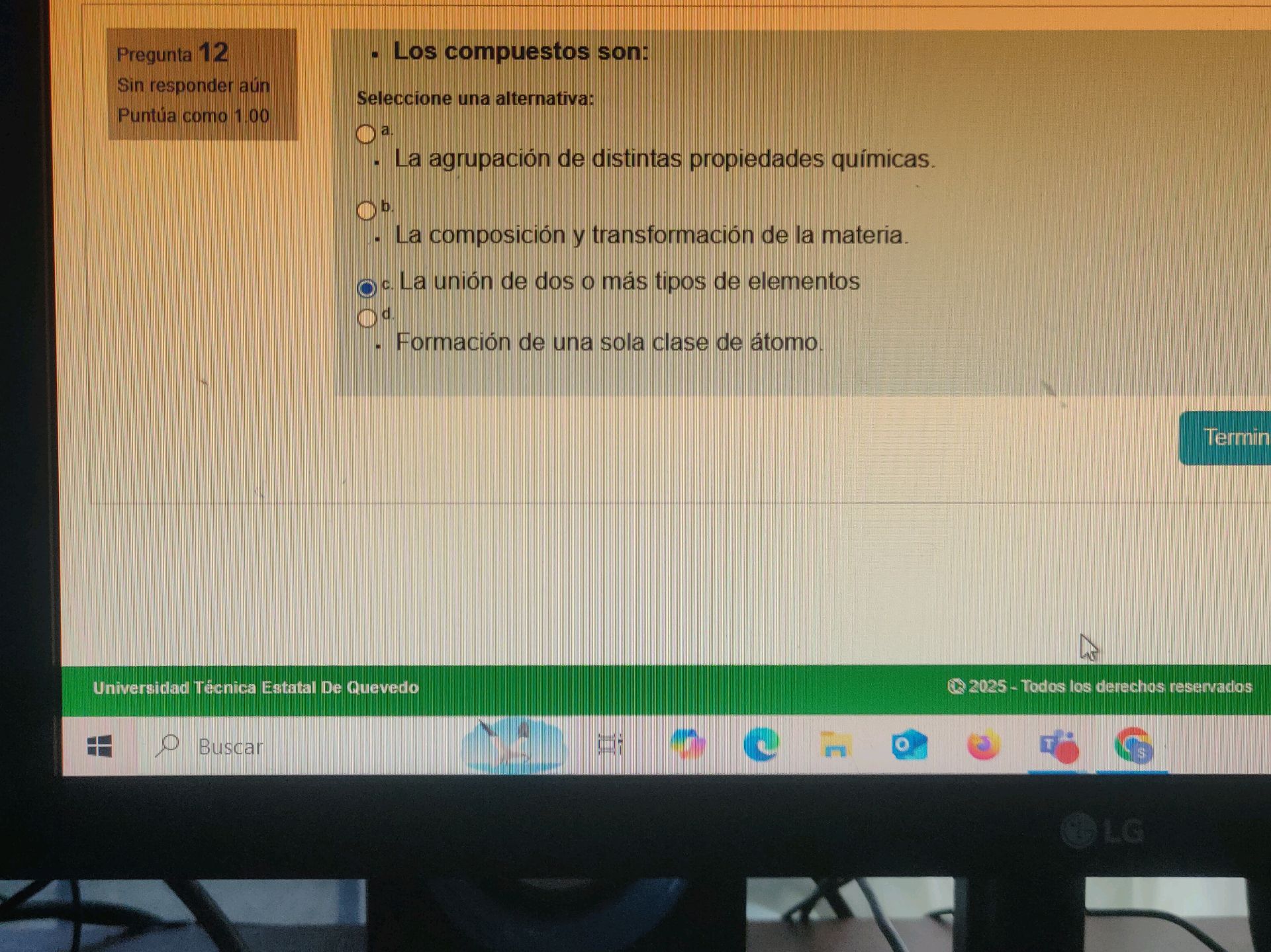 Los compuestos son: Seleccione una | StudyX