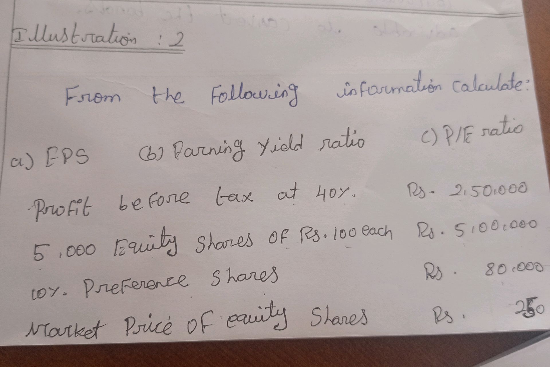 From the Following information calculate: | StudyX