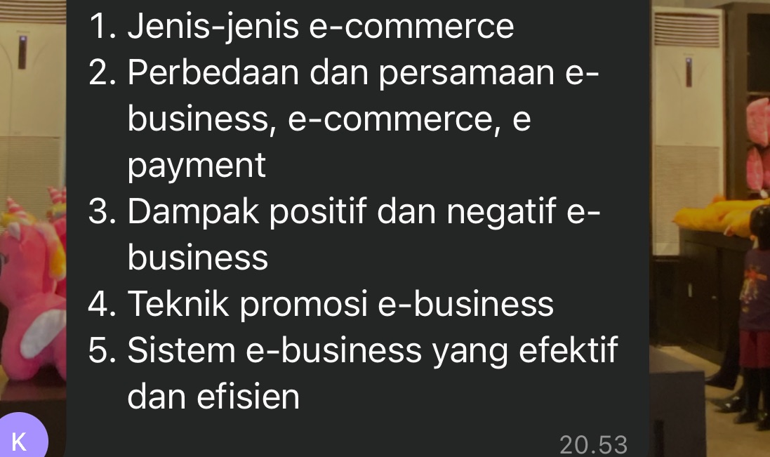 1. Jenis-jenis e-commerce 2. Perbedaan dan | StudyX