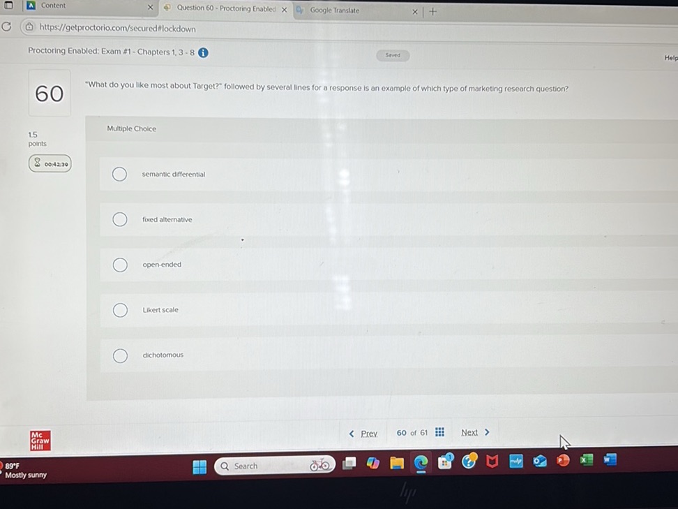 "What do you like most about Target?" | StudyX