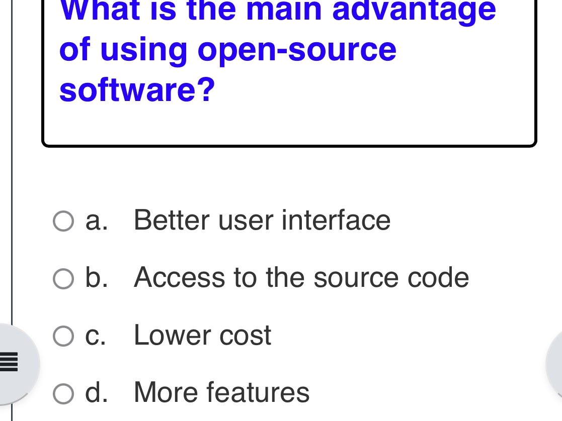 What is the main advantage of using