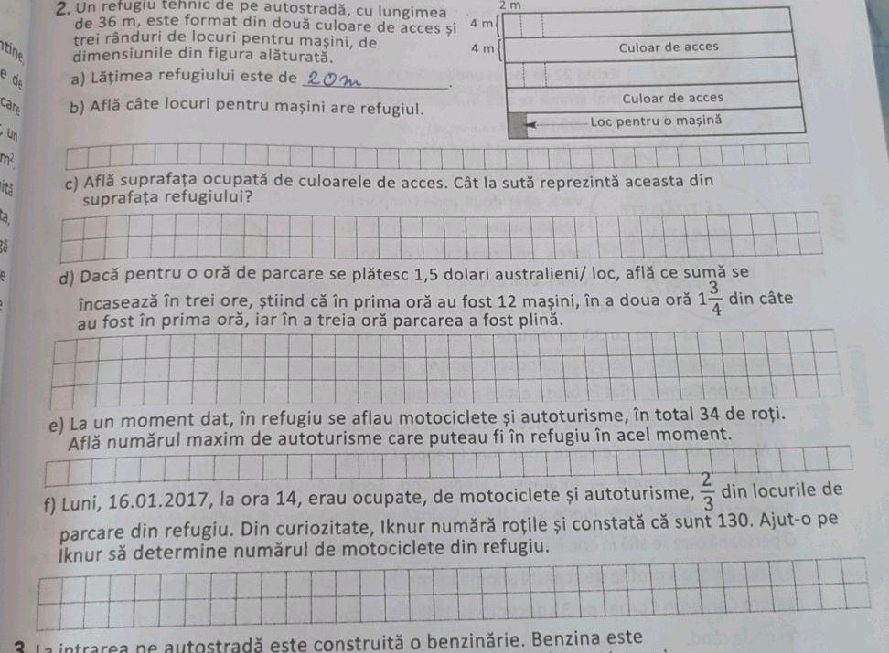 2. Un refugiu tehnic de pe autostradă, cu | StudyX