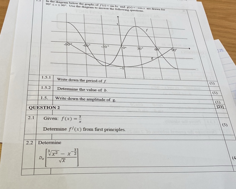 In the diagram below the graphs of $f(x) = | StudyX