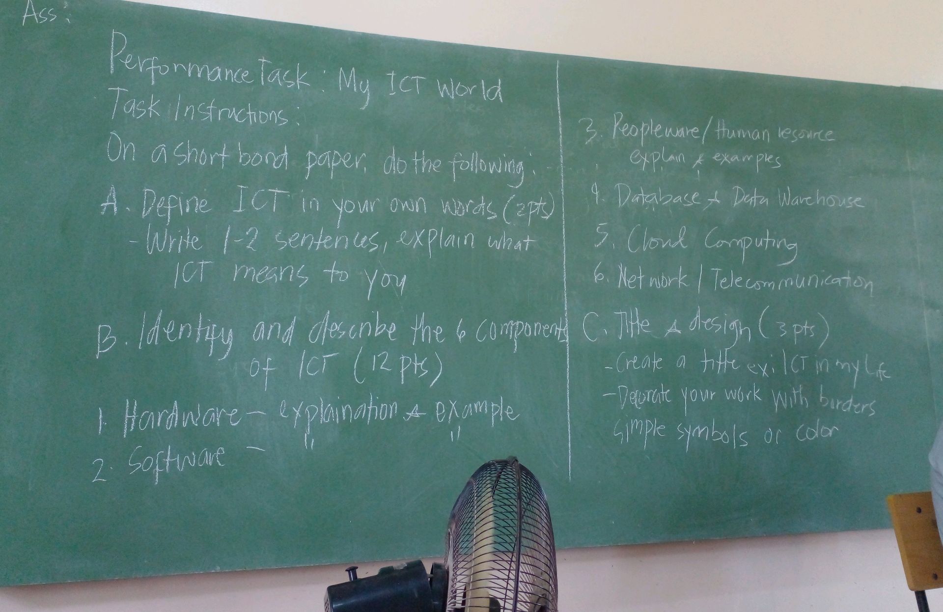 Performance Task: My ICT World Task | StudyX