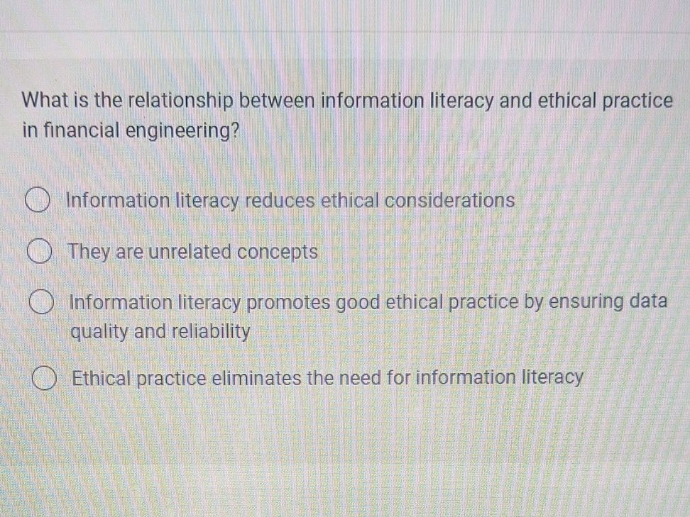 What is the relationship between information | StudyX