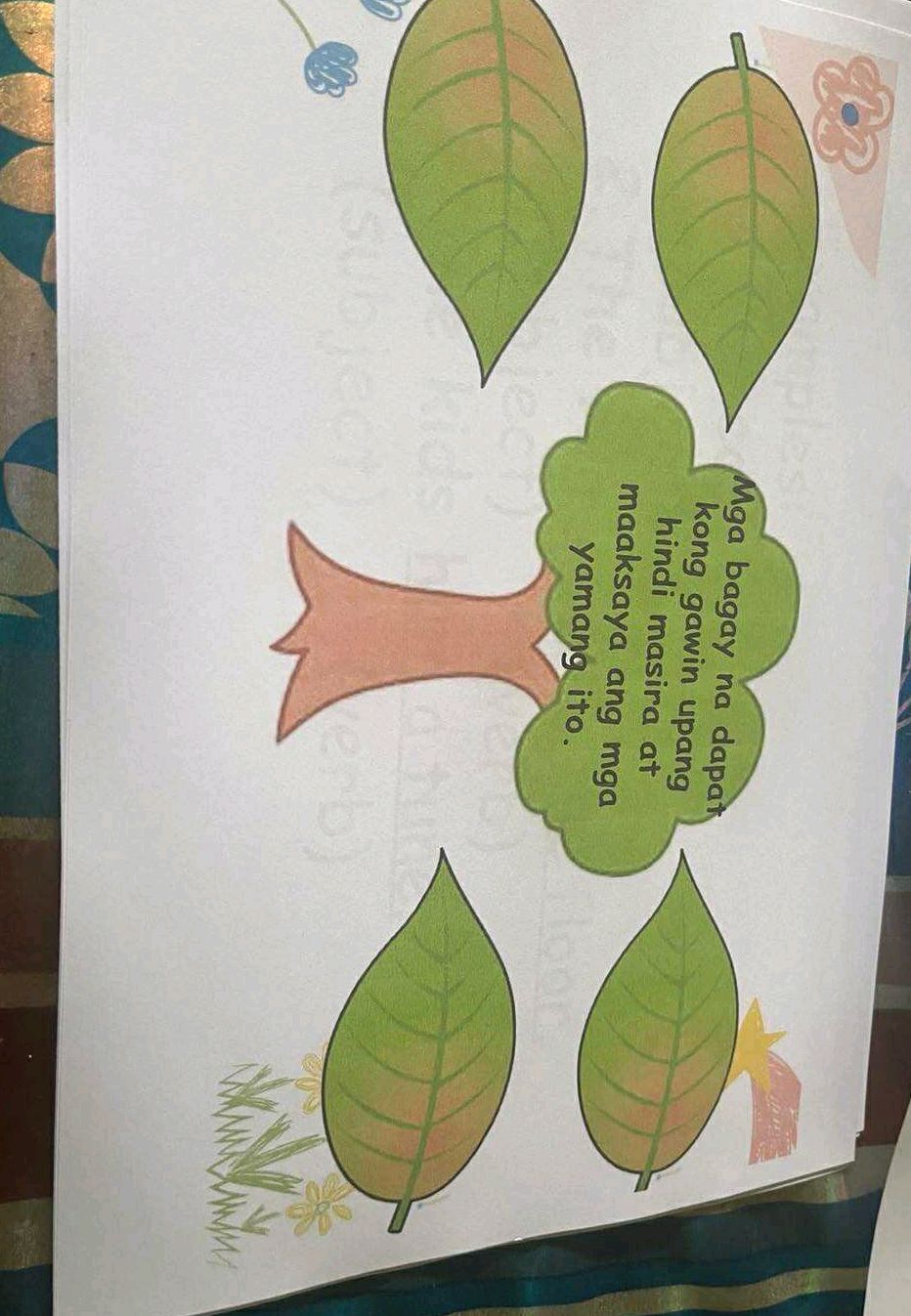 Mga bagay na dapat kong gawin upang hindi | StudyX