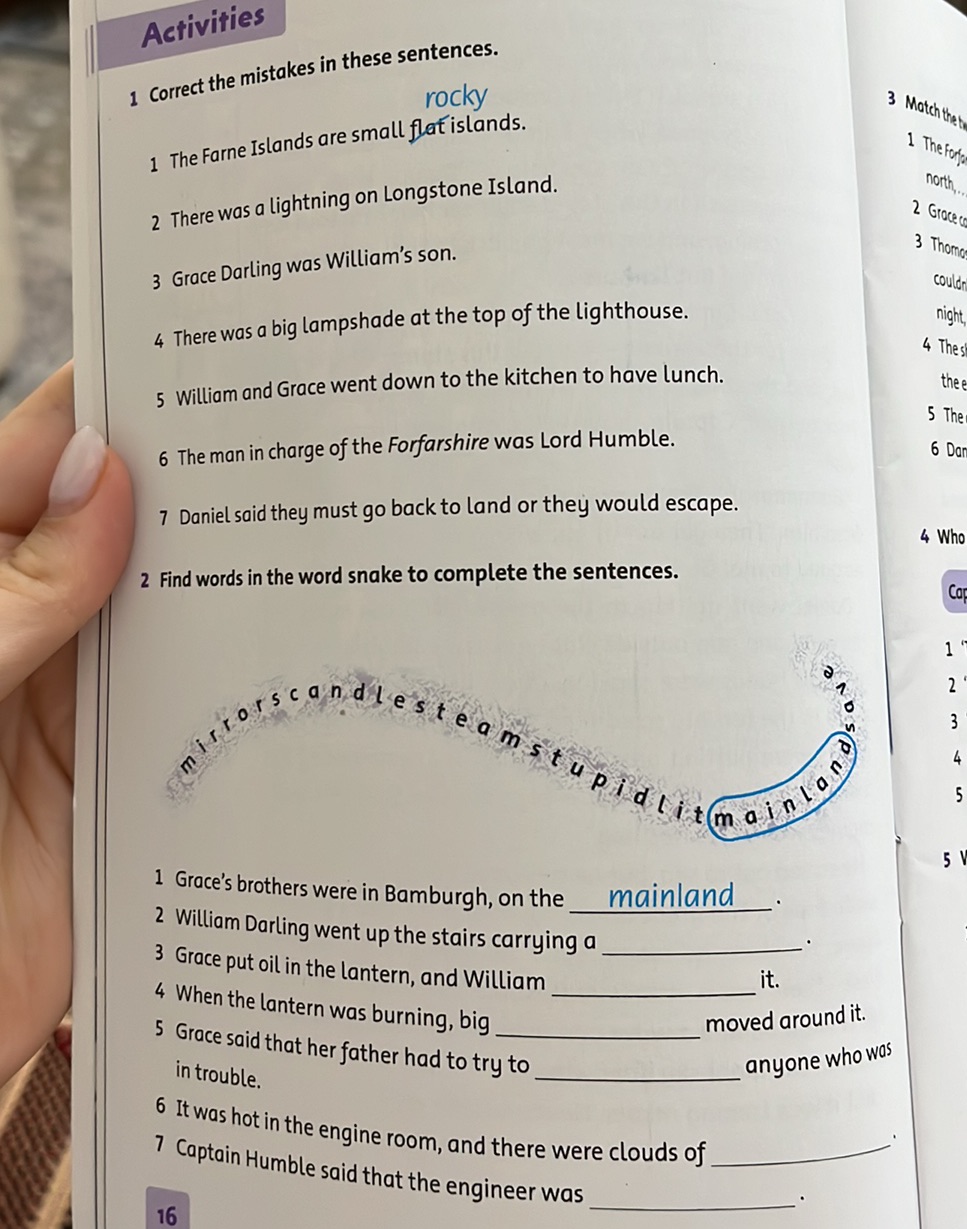 1 Correct the mistakes in these sentences. | StudyX