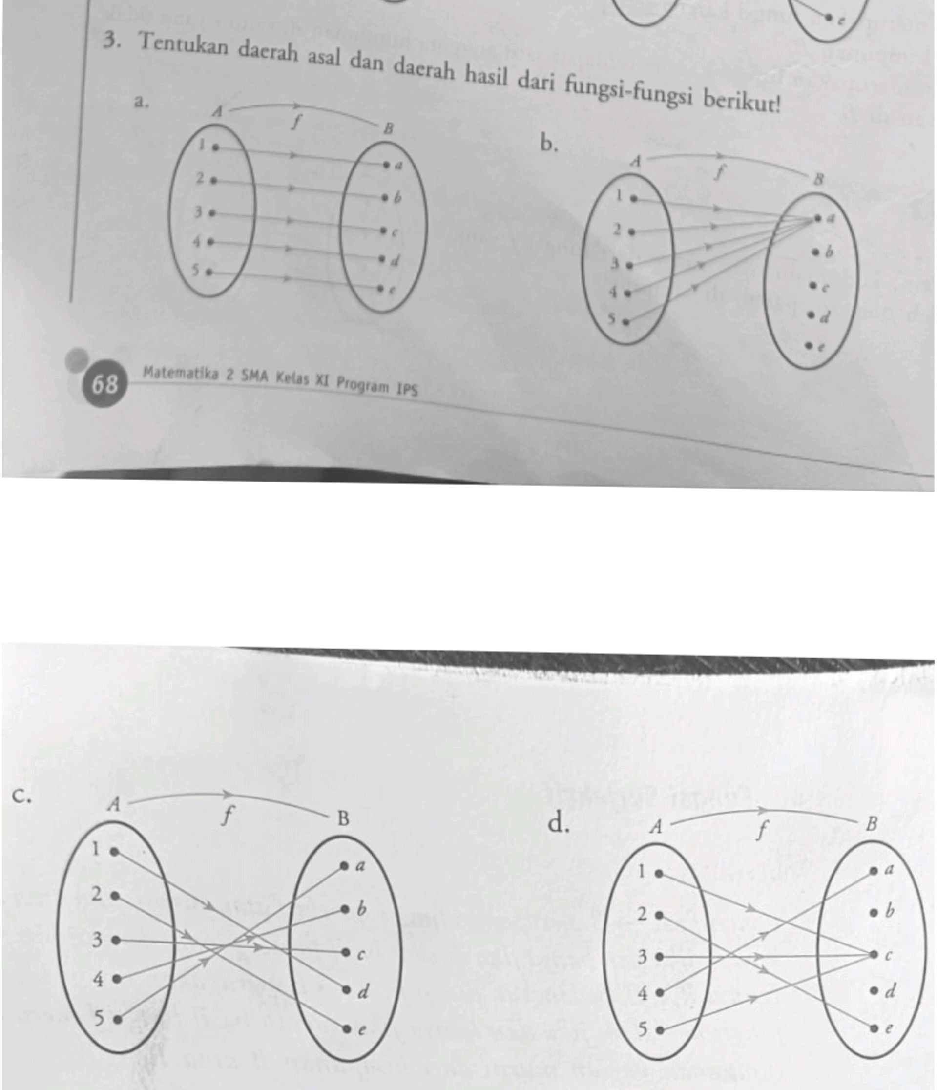 3. Tentukan daerah asal dan daerah hasil | StudyX