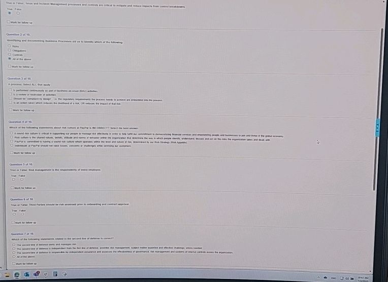 True or False: Issue and Incident Management | StudyX