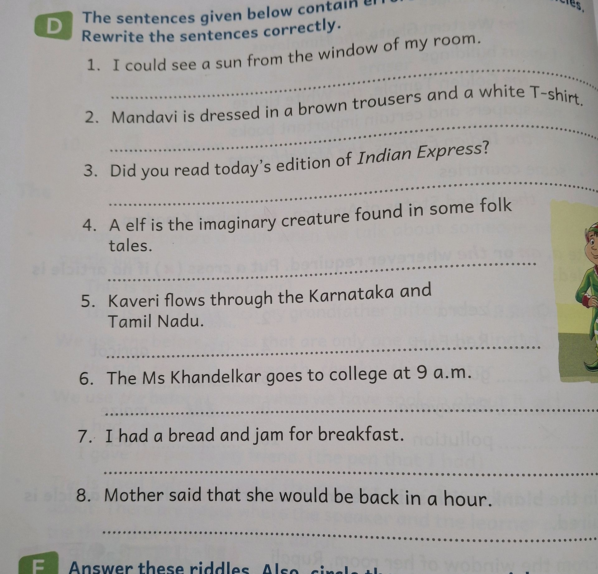 The sentences given below contain errors. | StudyX