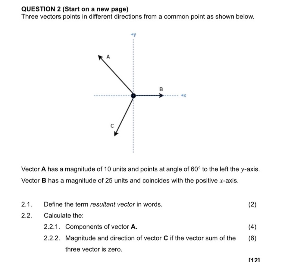 QUESTION 2 (Start on a new page) Three | StudyX