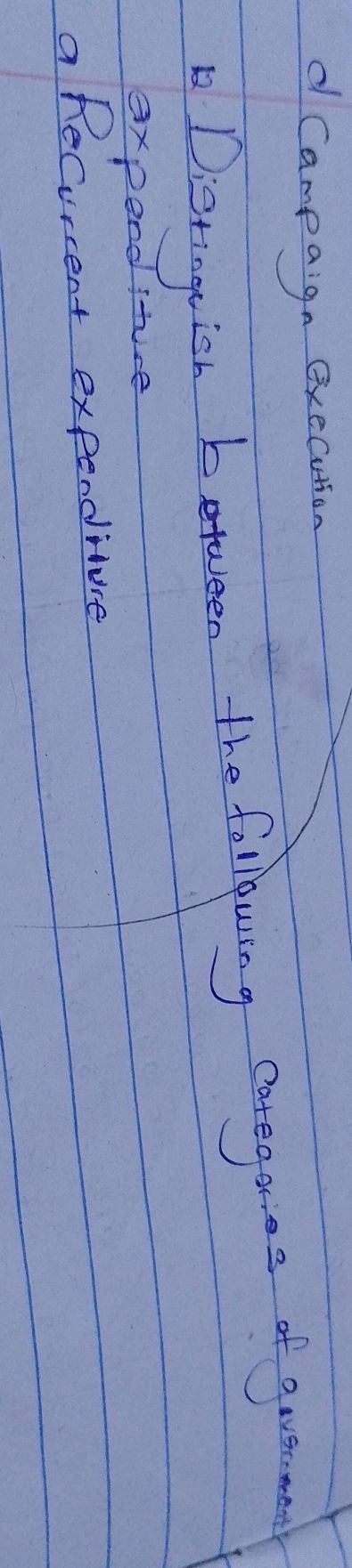 12. Distinguish between the following | StudyX