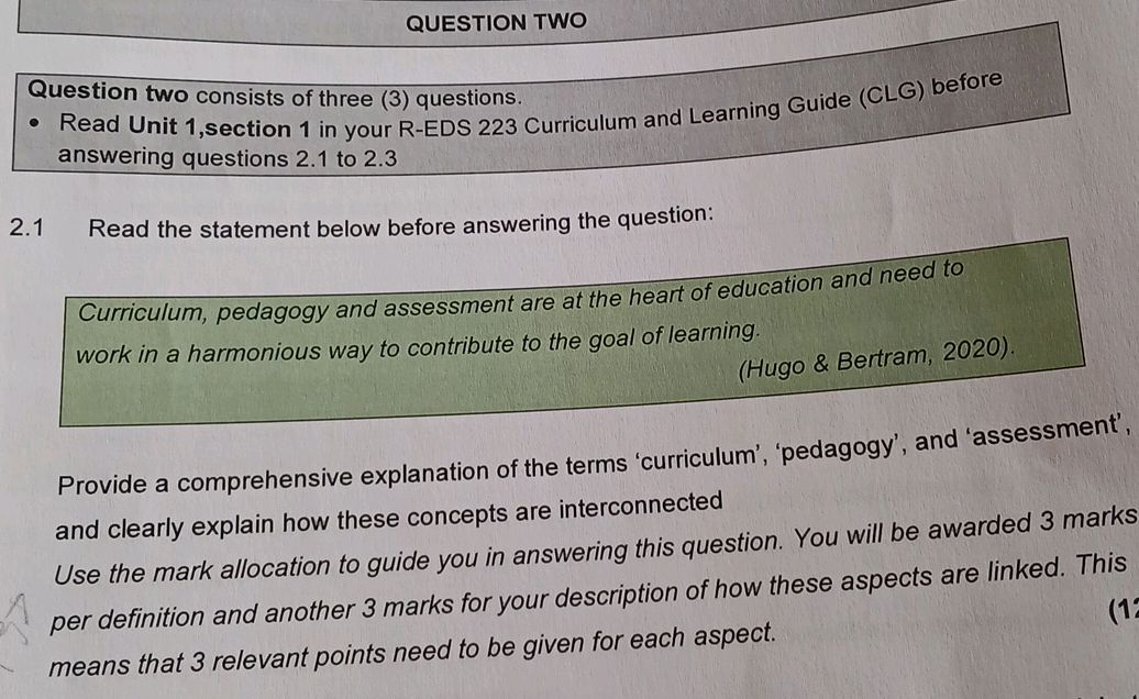 Read the statement below before answering | StudyX