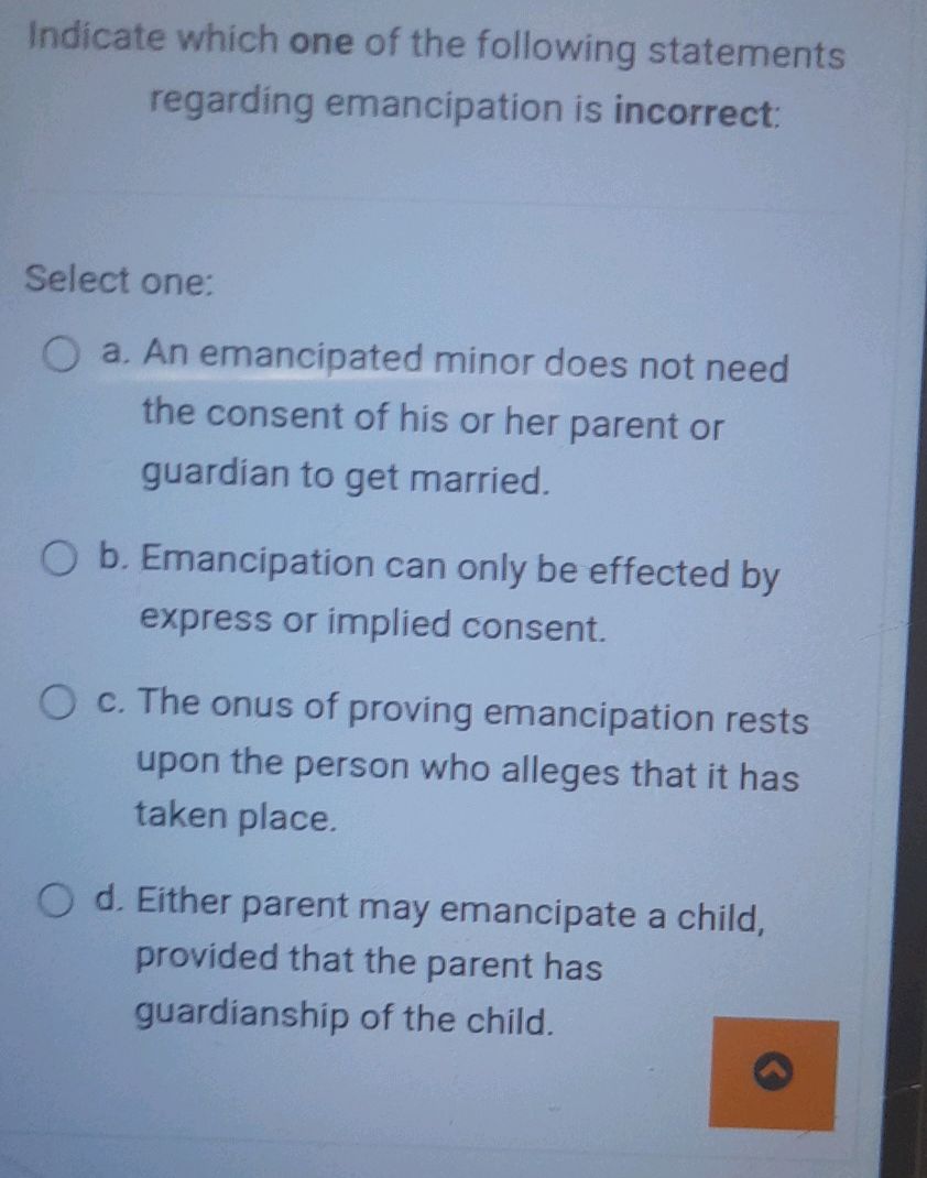Indicate which one of the following | StudyX