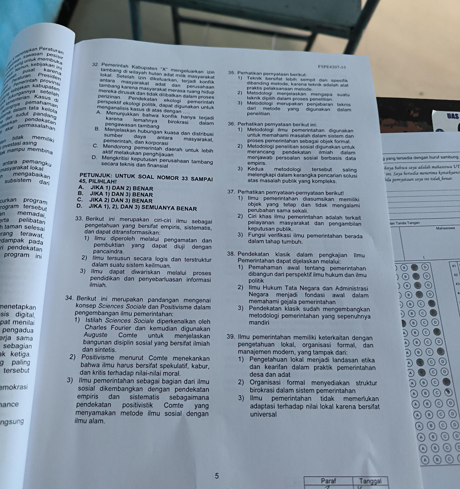 36. Perhatikan pernyataan berikut ini: 1) | StudyX