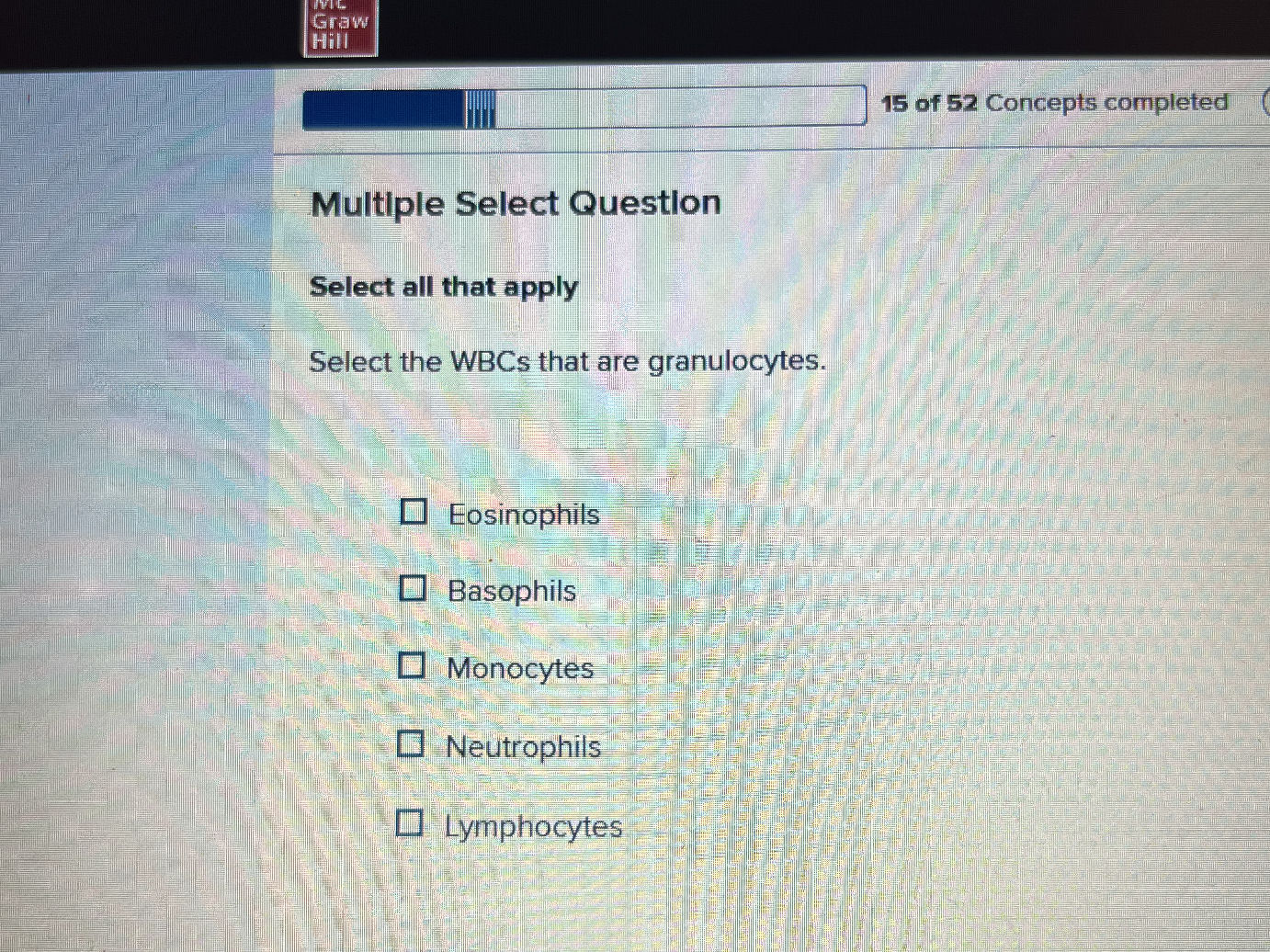 Multiple Select Question Select all that | StudyX
