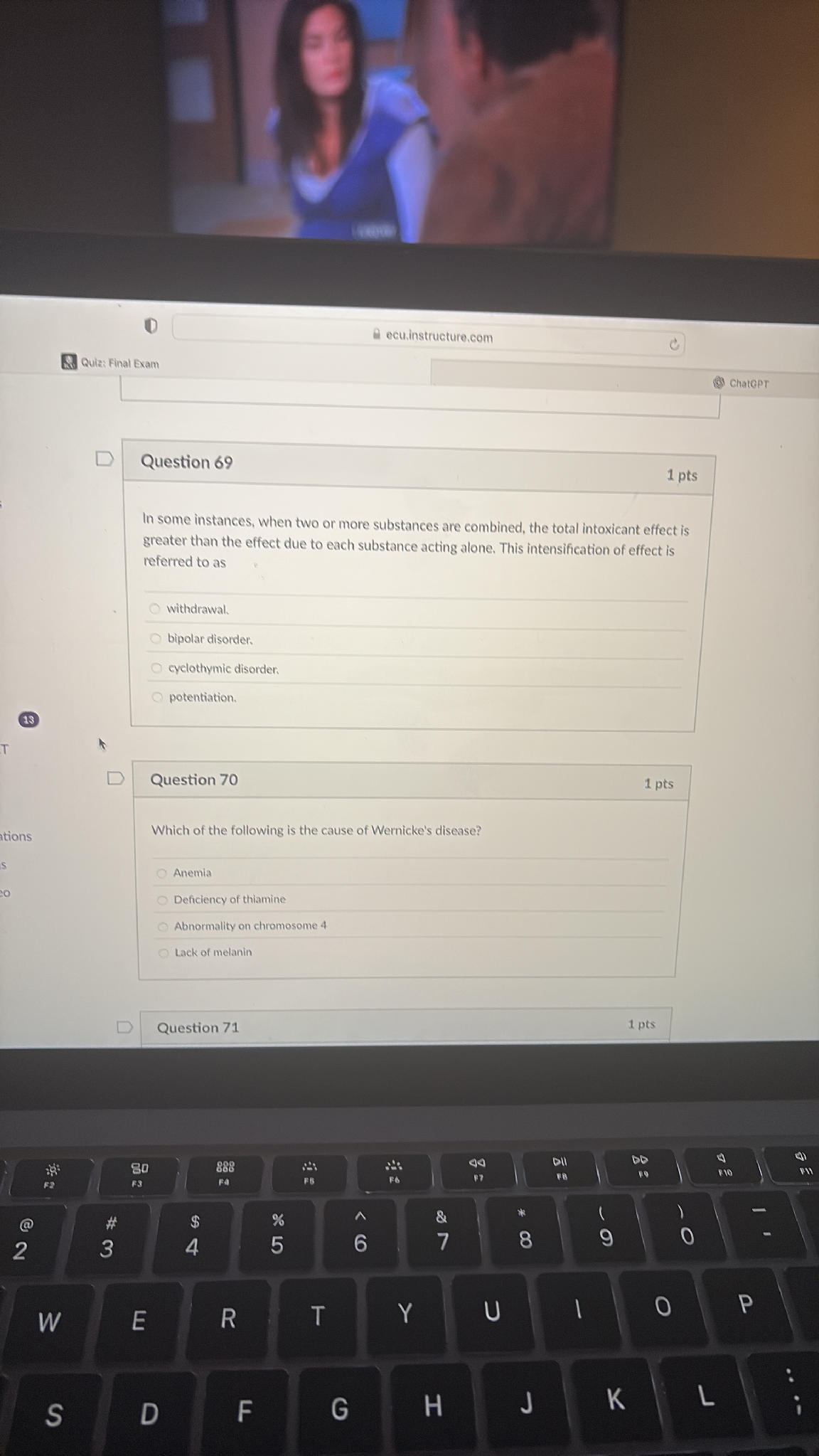 Which of the following is the cause of | StudyX
