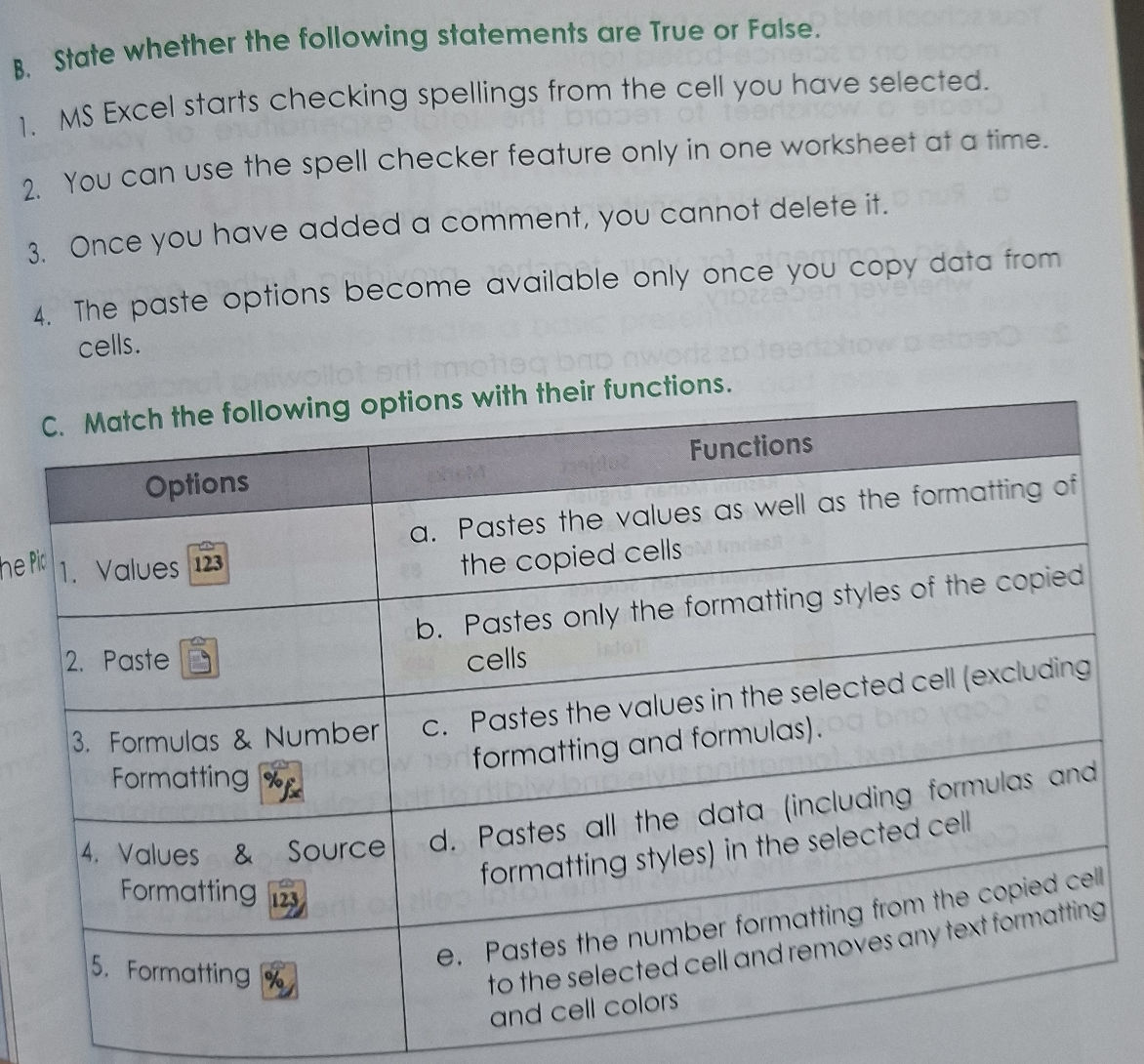 State whether the following statements are | StudyX