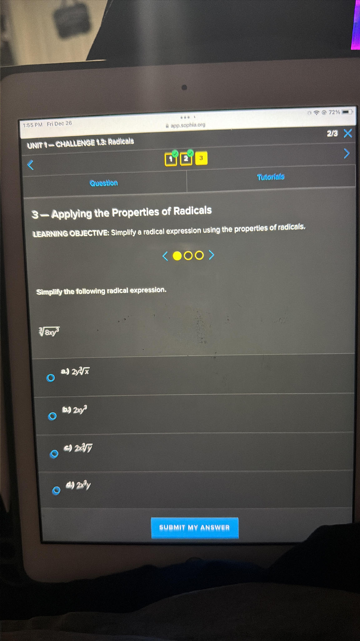 Simplify the following radical expression. | StudyX