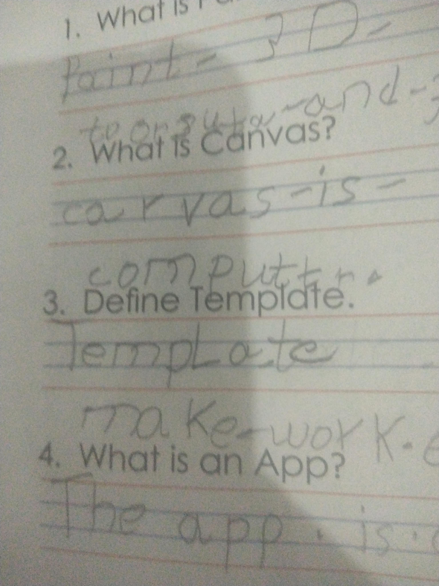 Question about Paint and 3D | StudyX