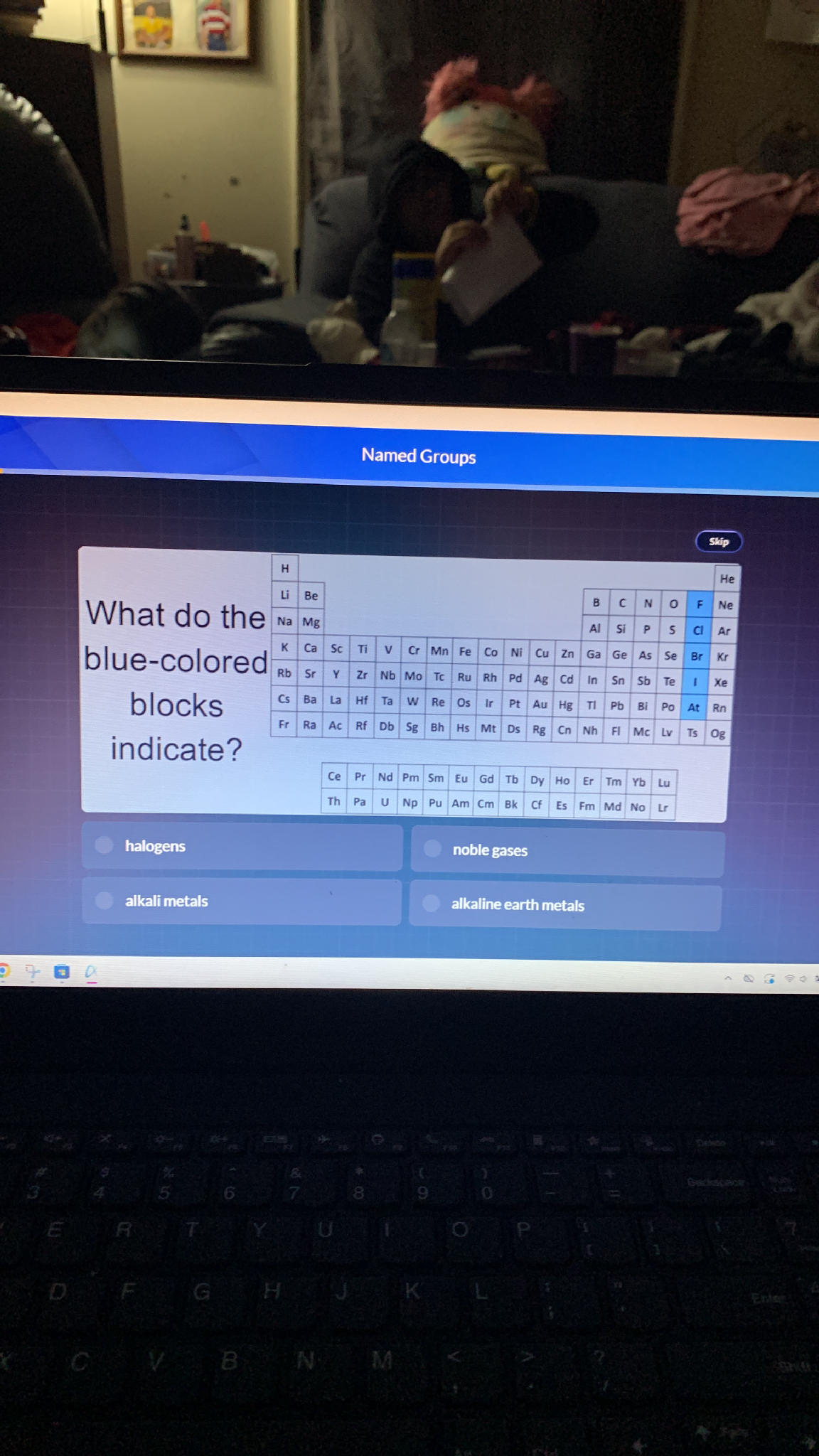What do the blue-colored blocks indicate? | StudyX