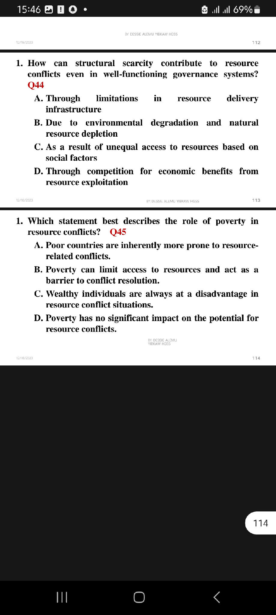 How can structural scarcity contribute to | StudyX