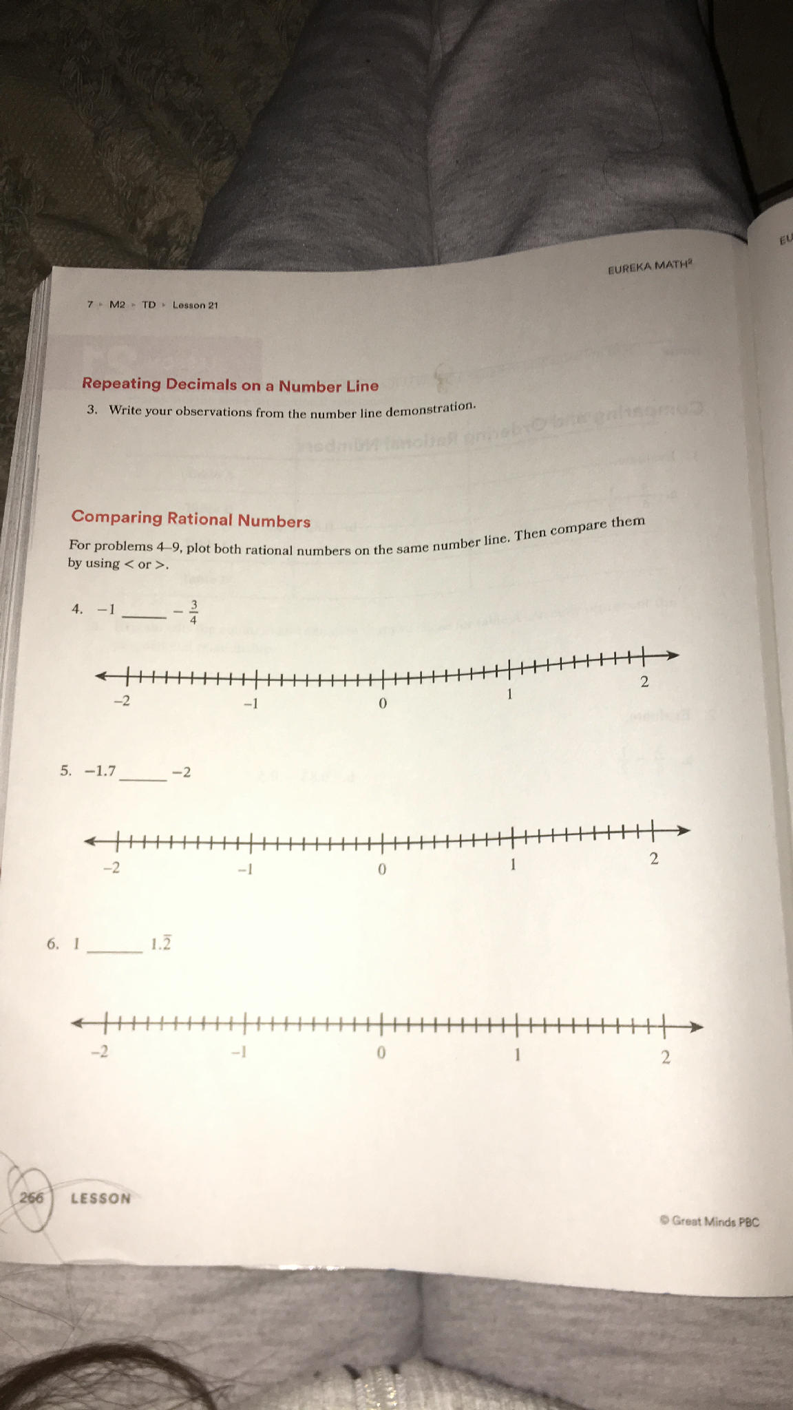 3. Write your observations from the number | StudyX