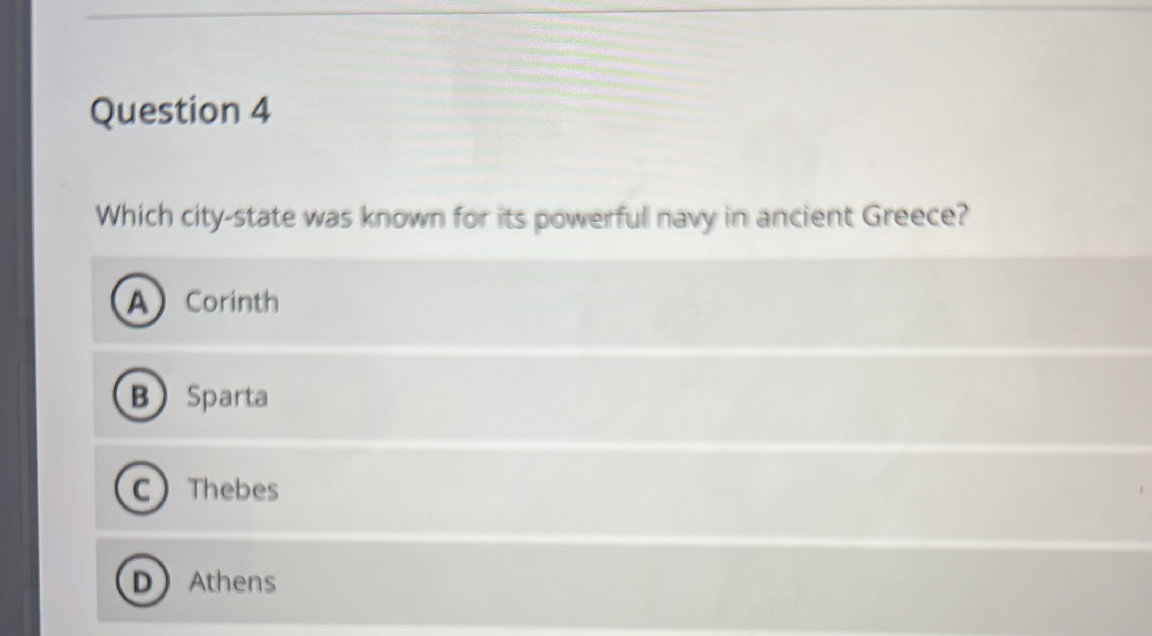 Which city-state was known for its powerful | StudyX