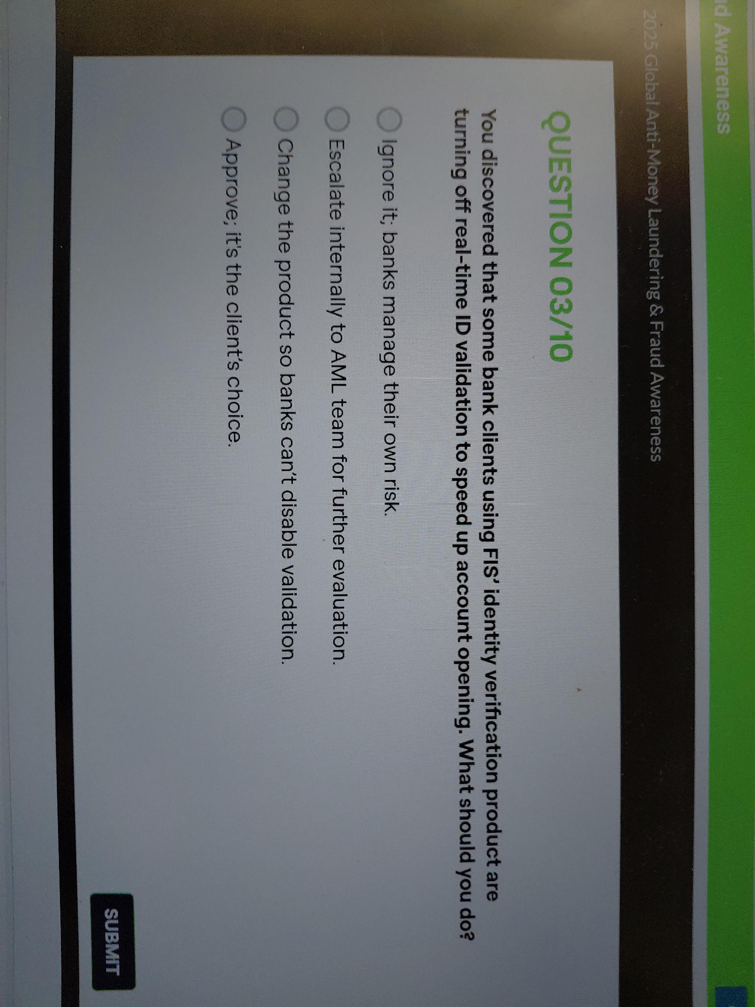 You discovered that some bank clients using | StudyX