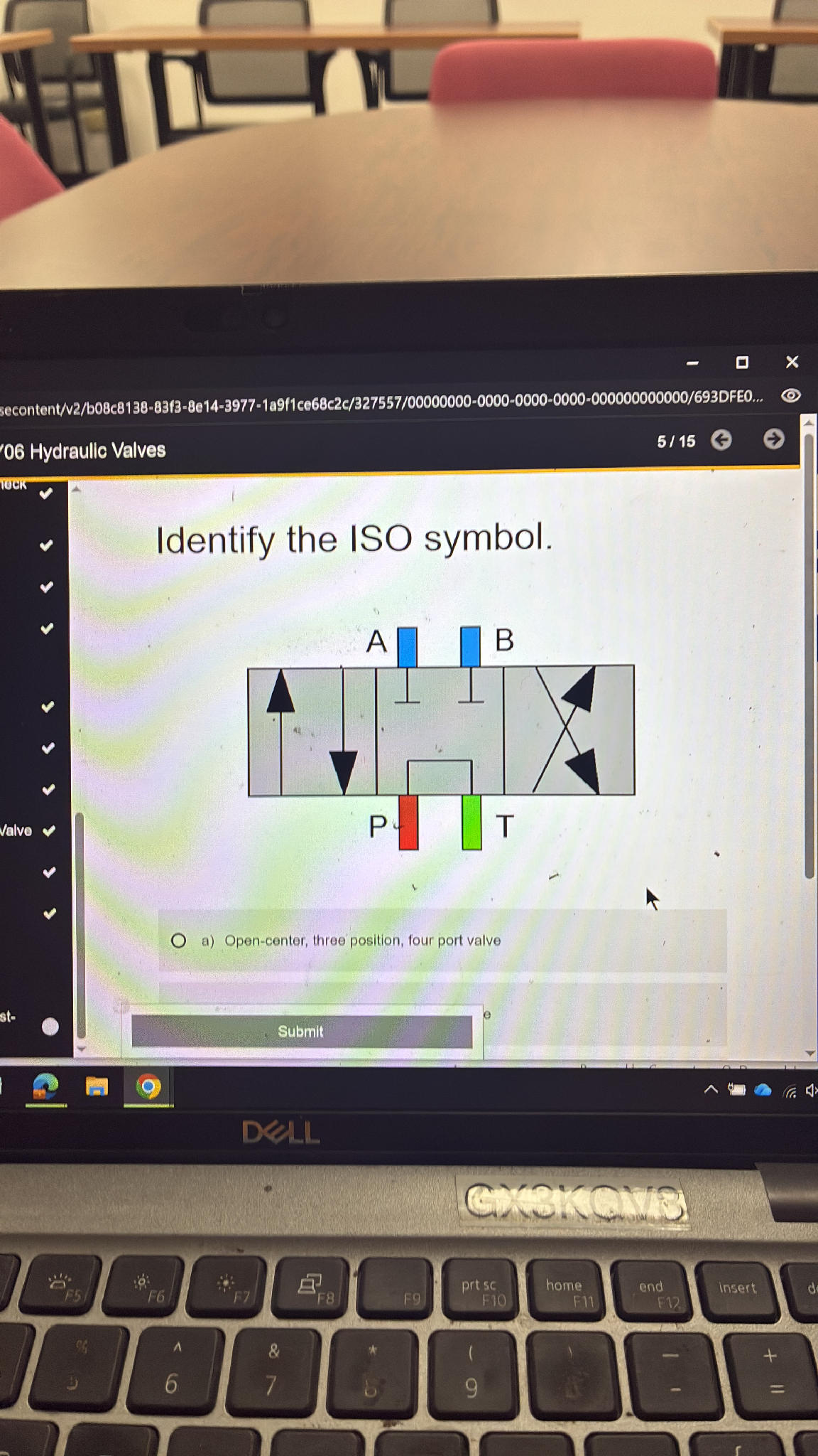 Identify the ISO symbol. (Diagram of a | StudyX