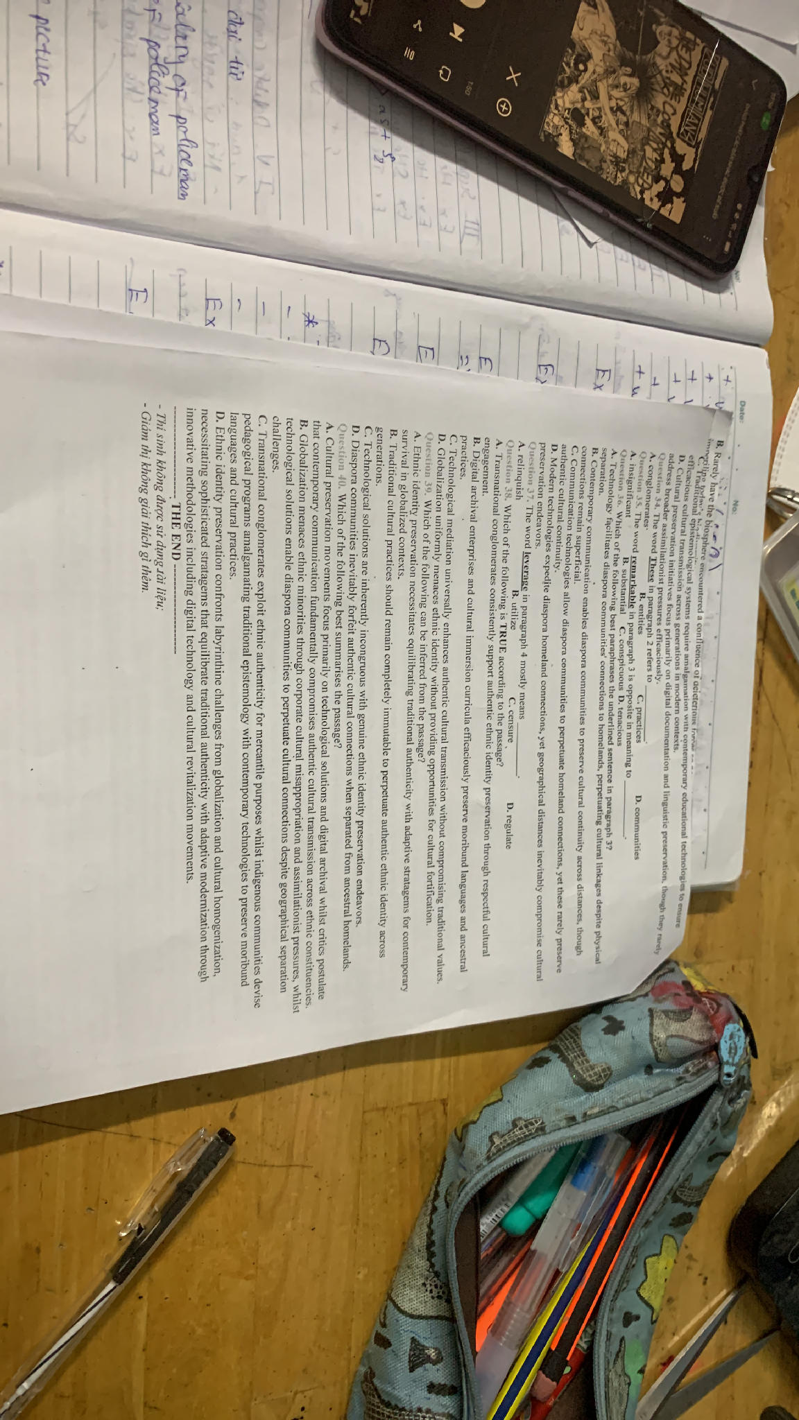 Question 4. Which of the following best | StudyX