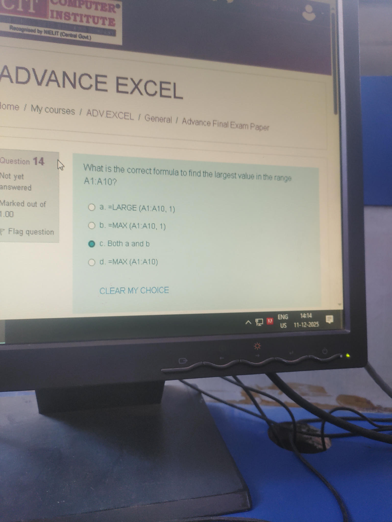 What is the correct formula to find the | StudyX