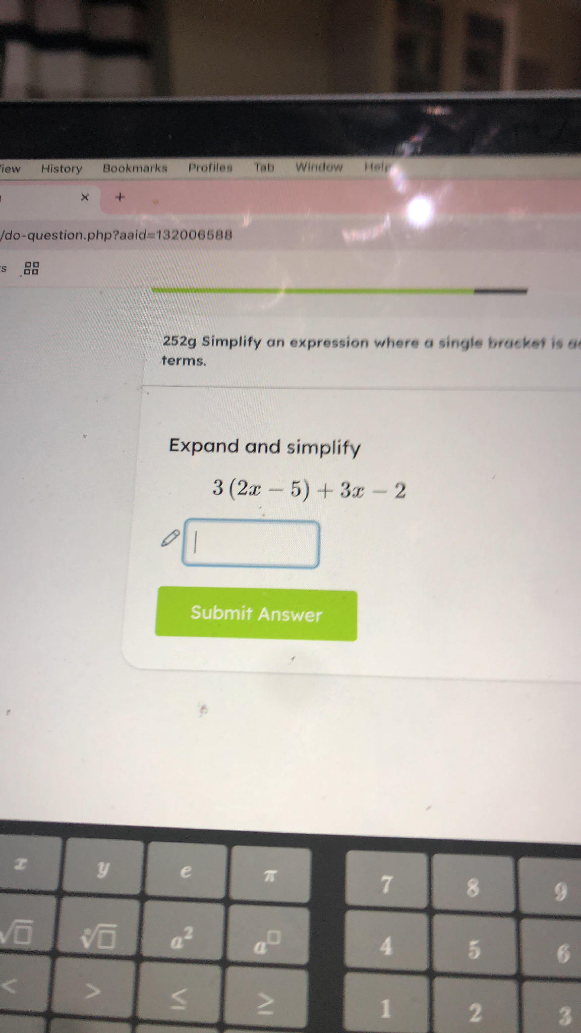 Expand and Simplify Algebraic Expression | StudyX
