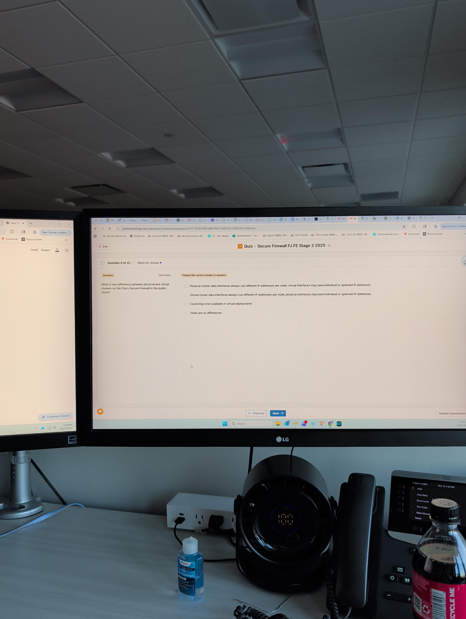 What is one difference between physical and | StudyX