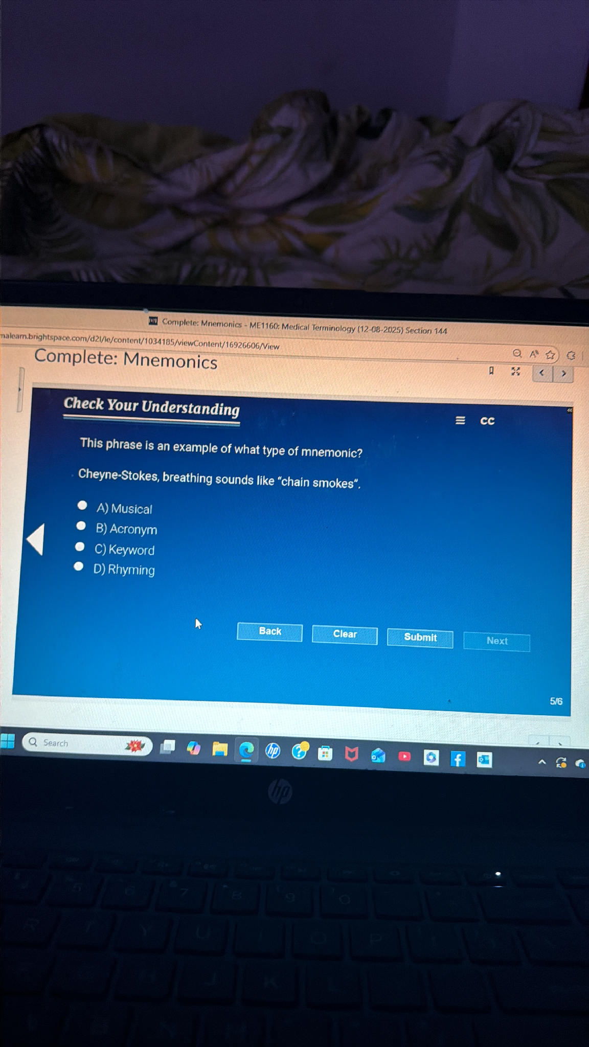 This phrase is an example of what type of | StudyX